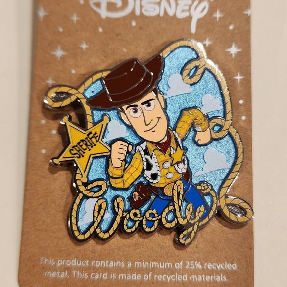 Disney | Accessories | Disney Pixar Toy Story Woody Sheriff Cowboy ...